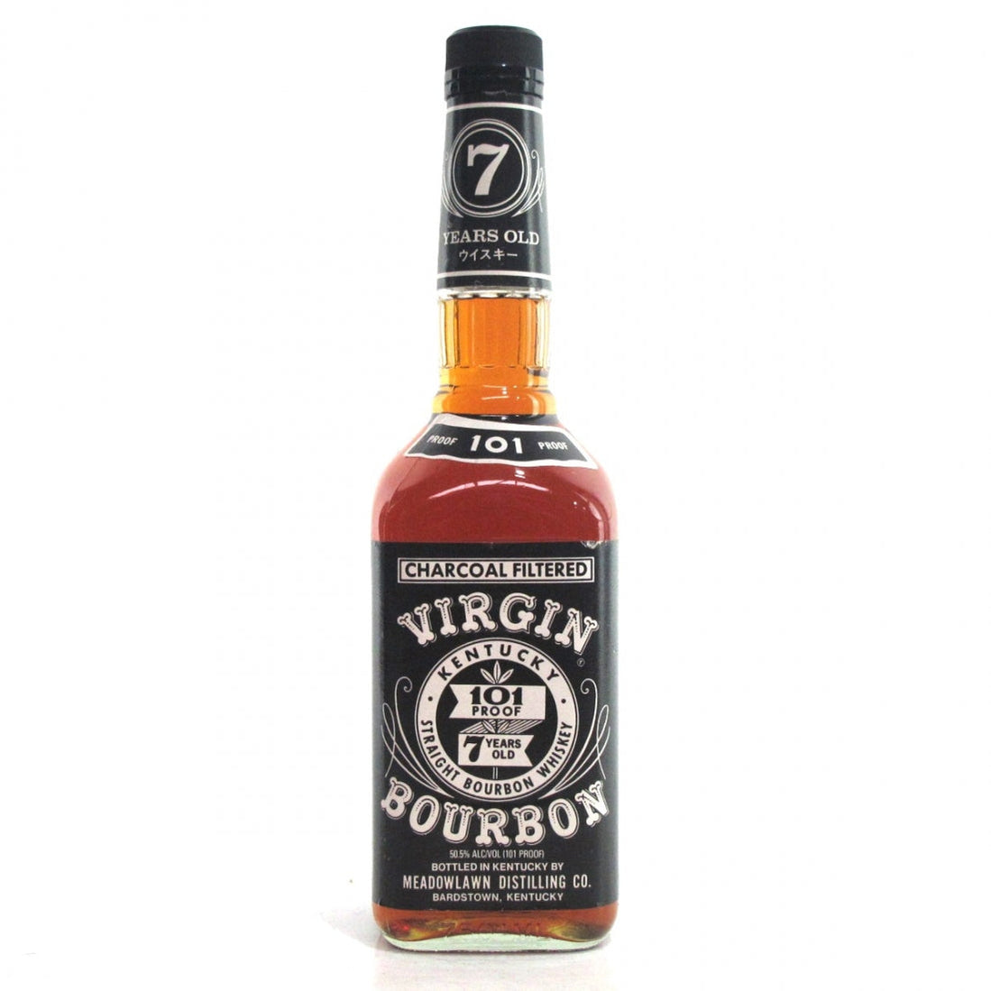 Virgin 7 Year Old Kentucky Straight Bourbon Whiskey 101 Proof 1 Liter ...