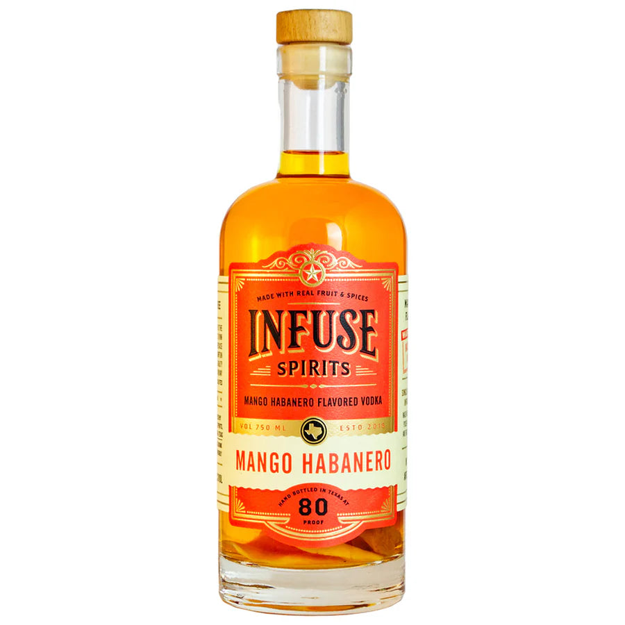 Infuse Spirits Mango Habanero Vodka 750ml - Cana Wine Company