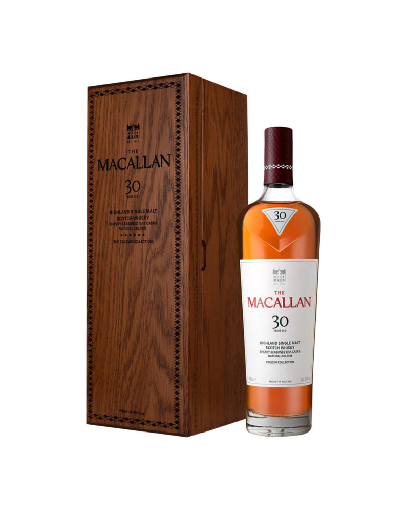 Macallan Colour Collection 30 Year Old Single Malt Scotch Whisky 700ml ...