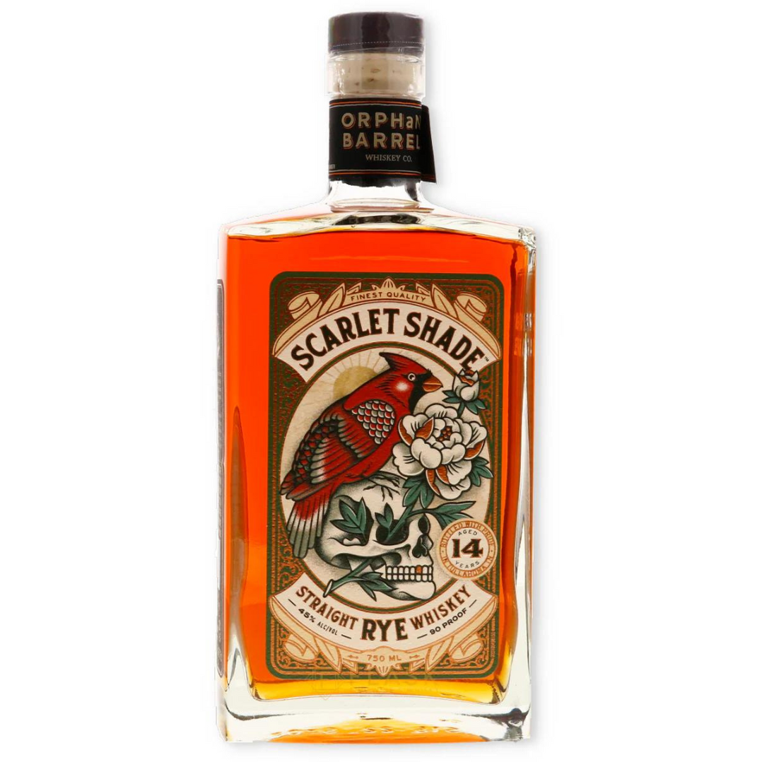 Orphan Barrel Scarlet Shade 14 Year Old Straight Rye Whiskey 750ml ...
