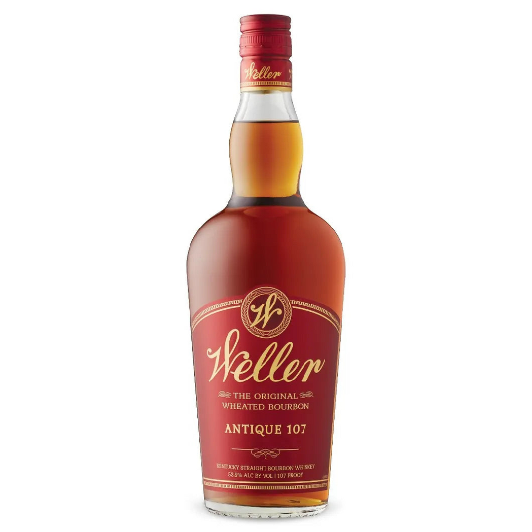 W. L. Weller Old Weller Antique 107 Kentucky Straight Wheated Bourbon ...