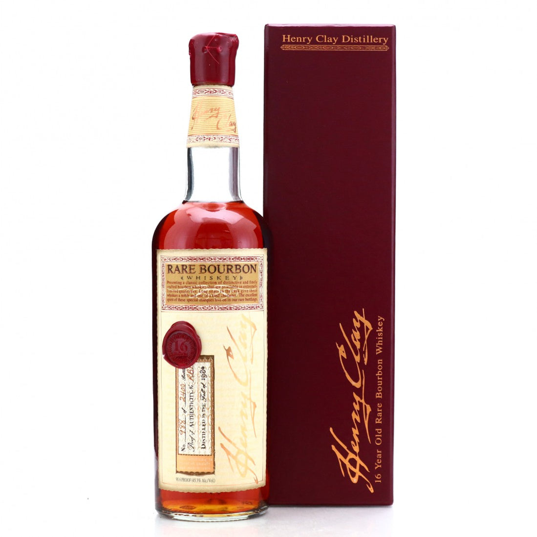 Henry Clay 16 Year Old 1980 Stitzel Weller Rare Bourbon Whiskey 750ml ...